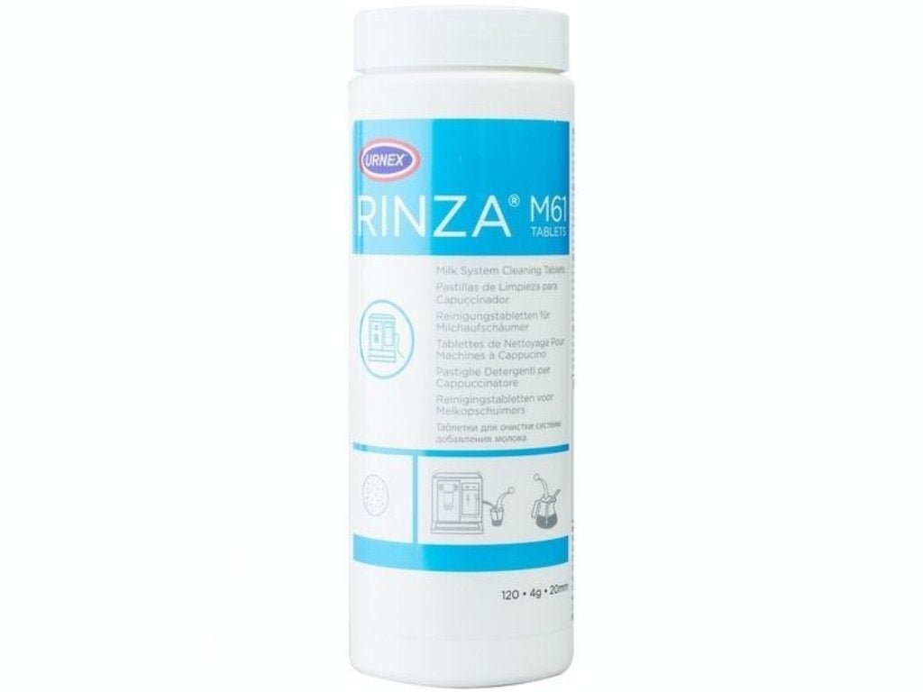 Urnex Rinza Espresso Machine Cleaning Solution – Tablets & Liquid ...